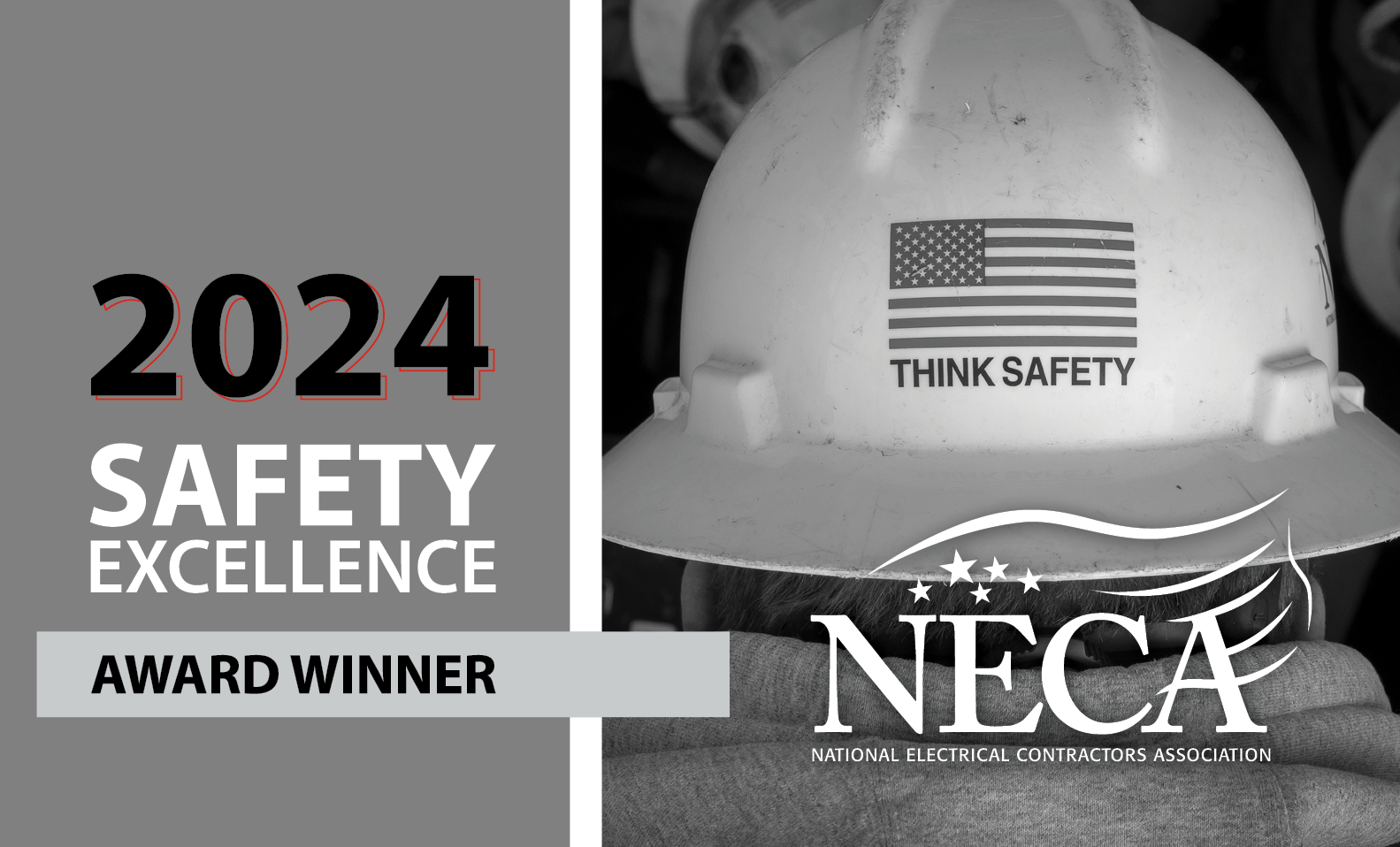 NECA Safety Excellence Award - 2024 | O'Connell Electric